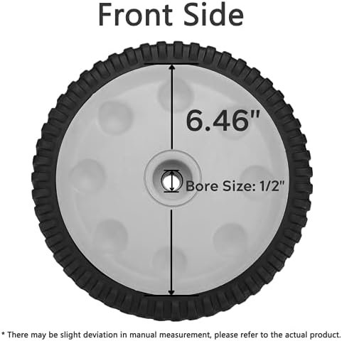 Front Drive Wheels Fit for Troy Bilt Lawn Mower – 734-04018C Wheels Fit ...